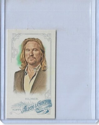 AWESOME 2015 ALLEN & GINTER VAL KILMER MINI CARD #328 ~ THE DOORS ~ TOP ...