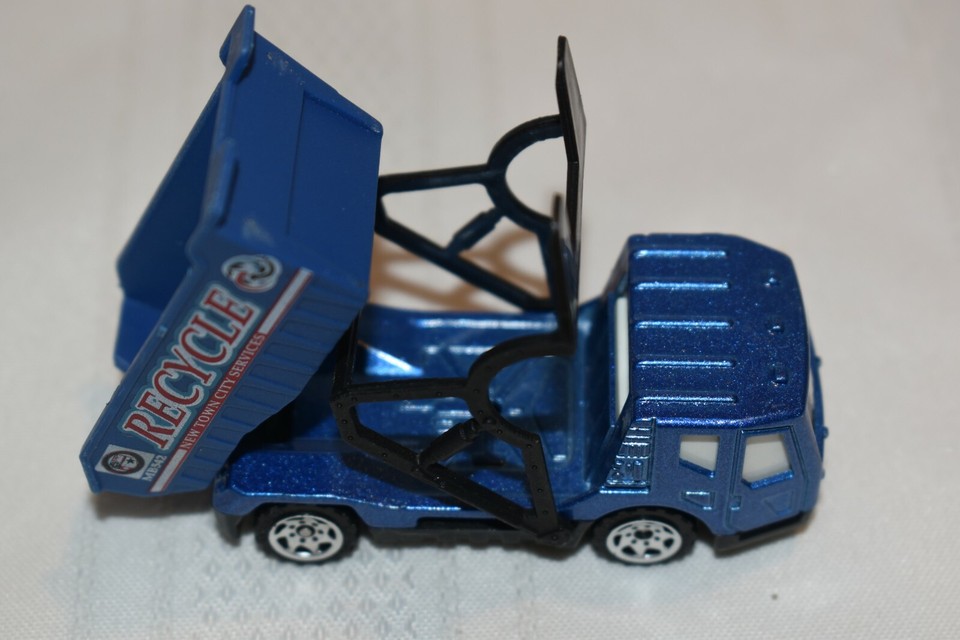 Matchbox Blue 2001 Track Truck Tipper Dump Truck, Made in Thailand | eBay
