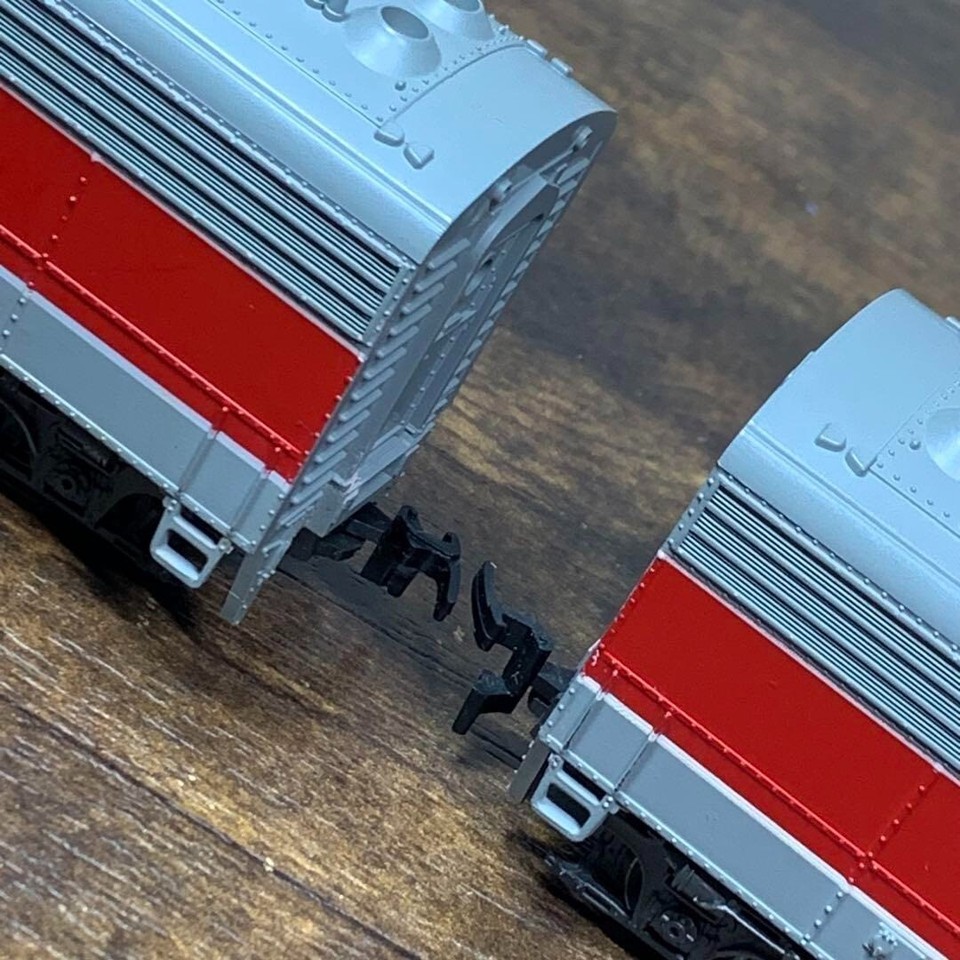 Rivarossi Monon Emd F7 Two Unit Train Set K738 Made In Italy HO Scale ...