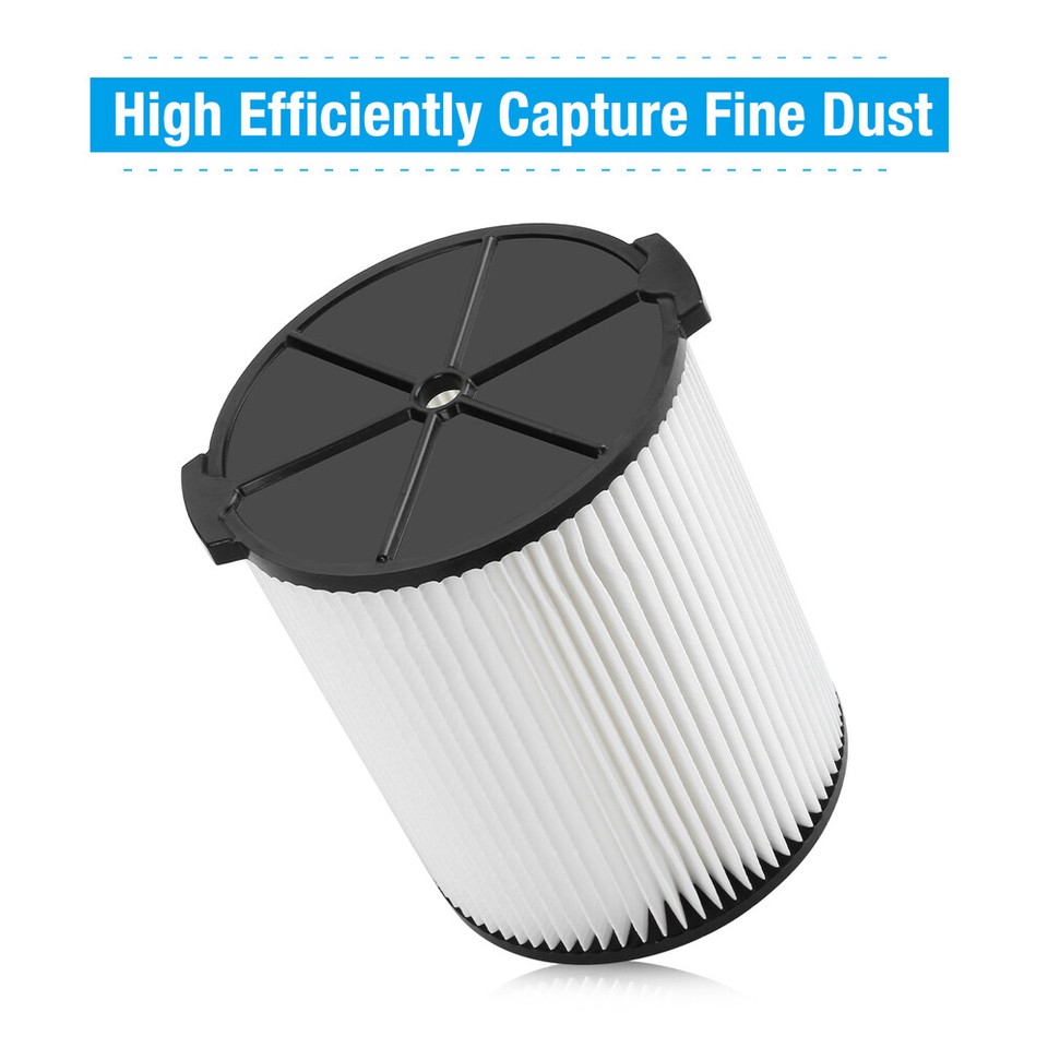 VF4000 Filter For RIDGID Wet/Dry Washable Vacuum Cleaner Garage Shop ...