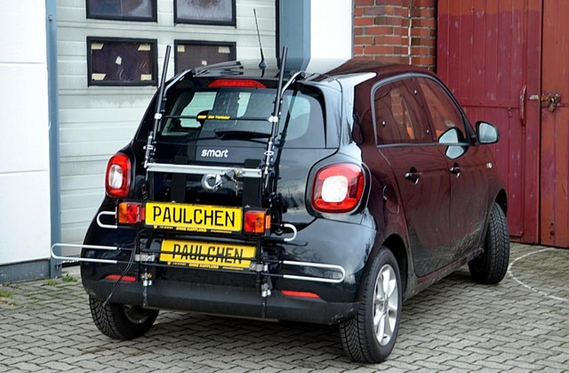 Rear Bicycle Rack Carrier Smart FORTWO Cabrio 453 Paulchen First Class ...