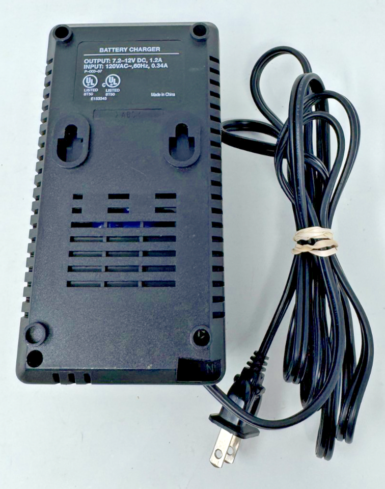Skil HD Battery Charger 92913 1 Hour Charger Heavy Duty 7.2-12V E153345 ...