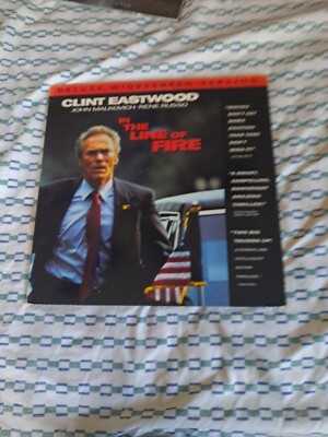 In the Line of Fire (Laserdisc, 1993) Clint Eastwood 52316 John ...