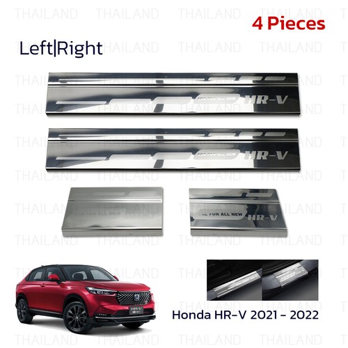 Scuff Plate Door Step Sill Chrome For Honda HR-V HRV eHEV Vezel RV5 ...