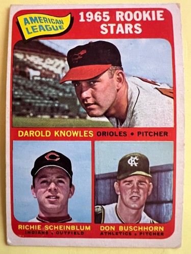 1965 Topps #577 A.L. Rookie Stars VG - FREE SHIPPING | eBay