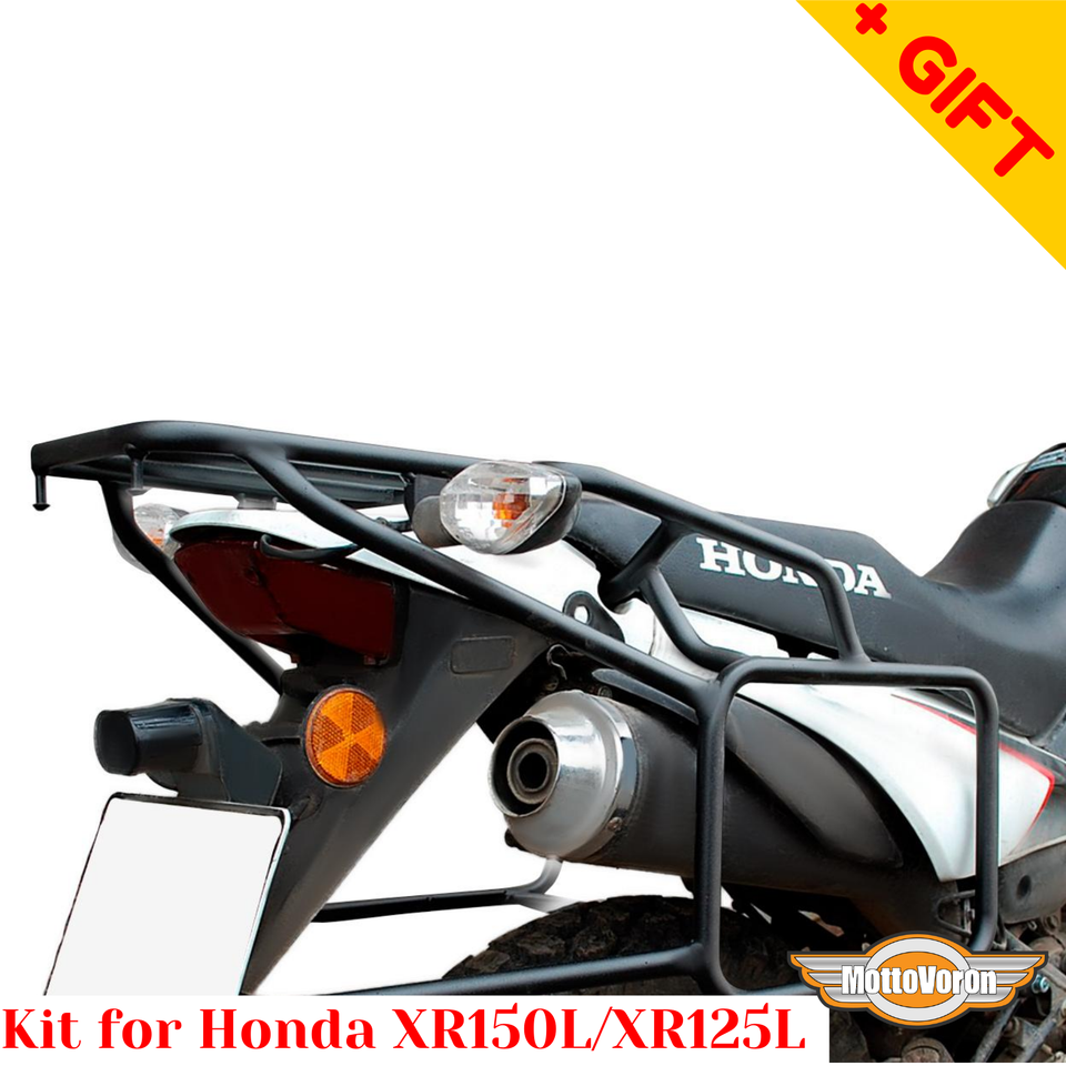For Honda XR 150 L Crash bars Rack luggage System XR125L Kit XR150L ...