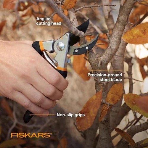 Fiskars Pruner Pruning Shears, for Lawn Garden Plant Trimming ...