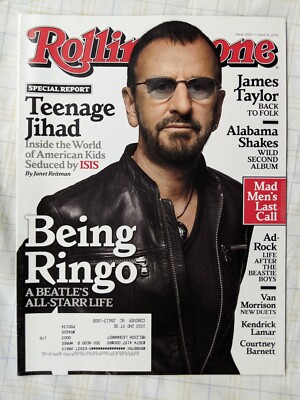 Ringo Starr - Rolling Stone Magazine - April 9, 2015 - Issue # 1232 | eBay