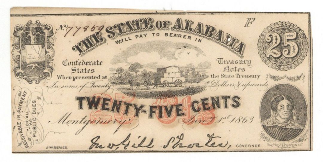 25 Cents Note - Obsolete Paper Money - Paper Money - US - Obsolete | eBay