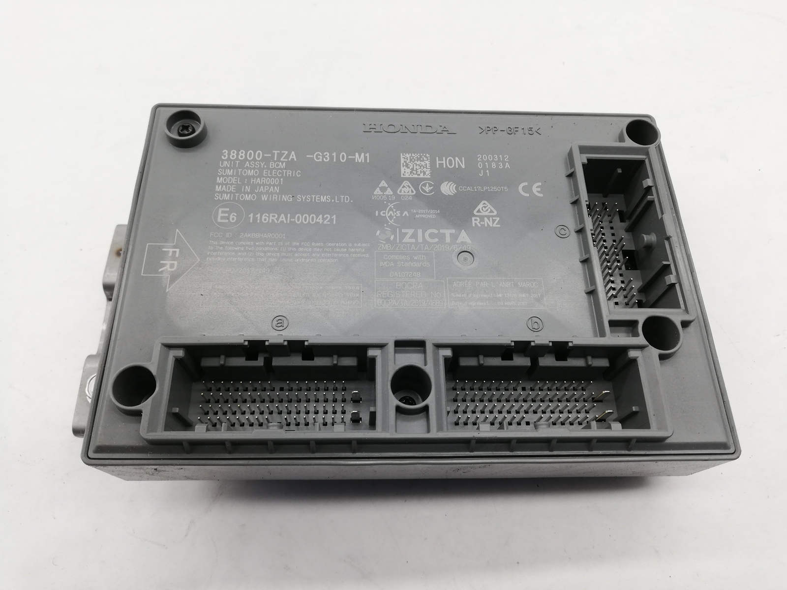 HONDA JAZZ V GR 1.5 eHEV Comfort Control Unit 38800-TZA-G310-M1 1.50 ...