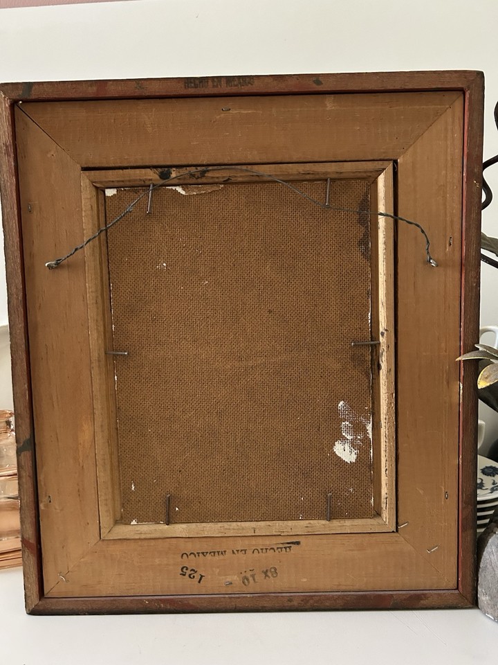 John Le Dené VTG Original Midcentury 3D Floral Painting SIGNED MCM Rare ...