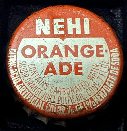 Vintage Used Nehi Orange-Ade Cork Soda Bottle Cap - Melrose, Minn. | eBay