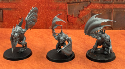 3x CRYPT FLAYERS BUILT Flesh-Eater Courts Warhammer Age of Sigmar AOS ...