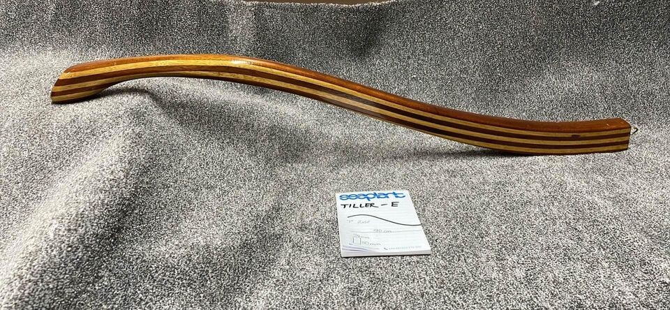 Vintage Wood Boat Tiller 1.24m Wooden Tiller With Extension Boat