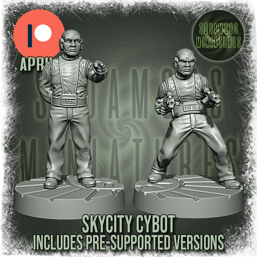 Skycity Cybots (2) - Star Wars Legion Scale/Roleplay resin miniature SM ...