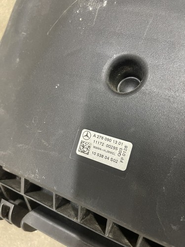 12-16 Mercedes R172 C300 SLK350 Air Intake Cleaner Filter Box ...