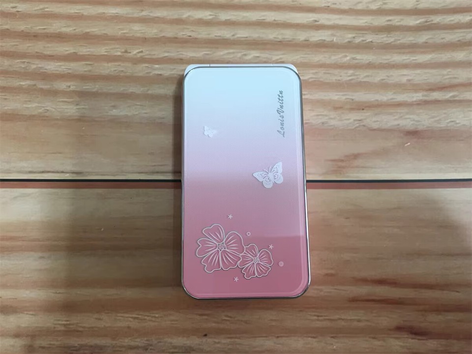 Lady-Flip Mobile Phone Women Dual Sim Card MP3 Wireless FM SOS Torch ...