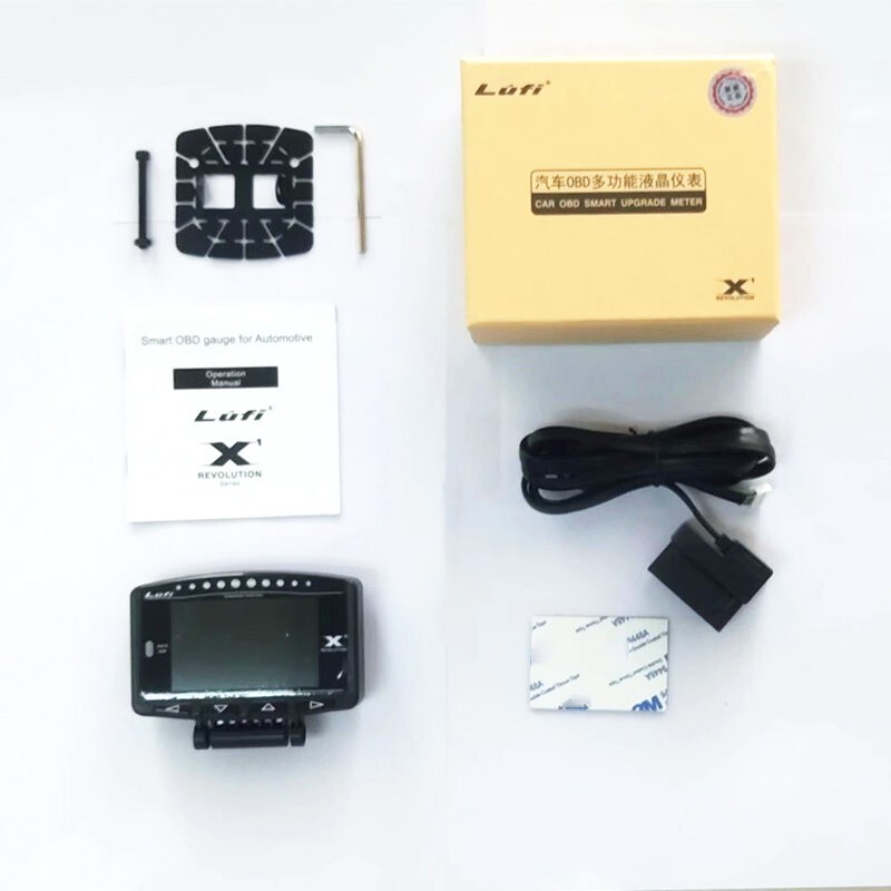 Lufi X1 scan gauge/ultra gauge obd2 digital dash display/fault code ...