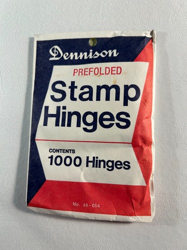 Dennison Stamp Hinges, 1,000, Peelable, Unopened ... the best!! | eBay