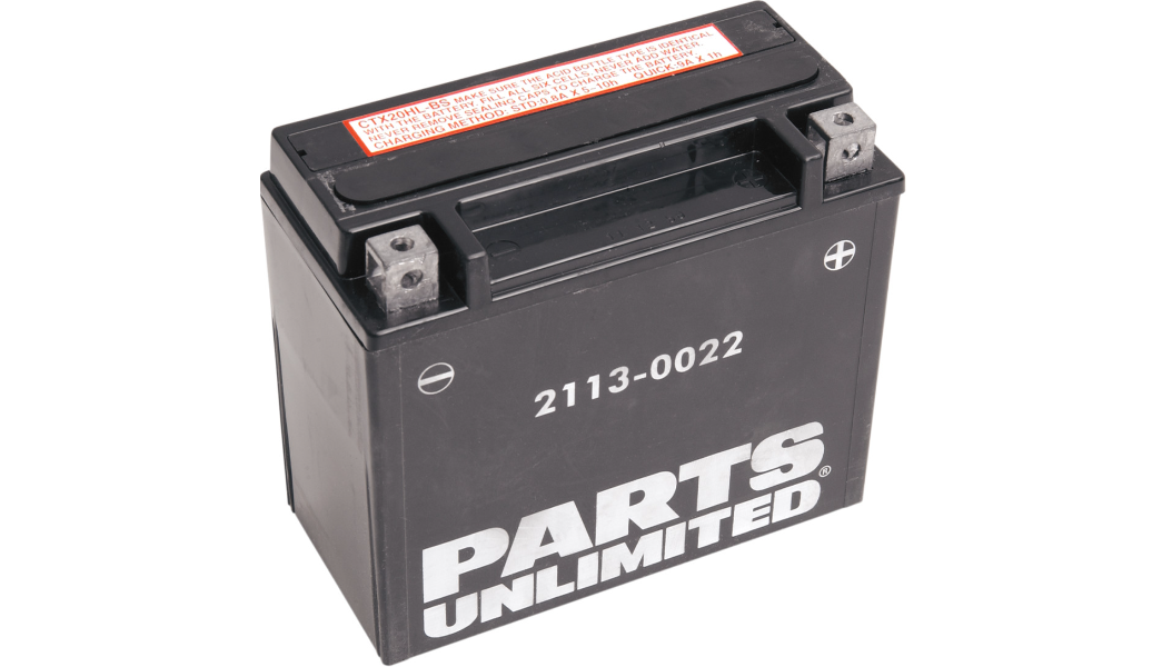 Parts Unlimited 98-10 Victory All Models AGM Maintenance Free Battery ...