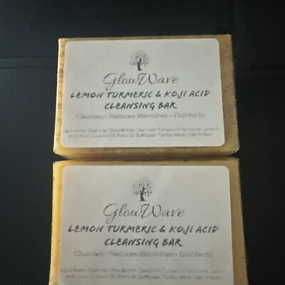 Lemon Tumeric & Kojic Acid Cleansing Bar Lot Of3 Exp 3/27 | eBay