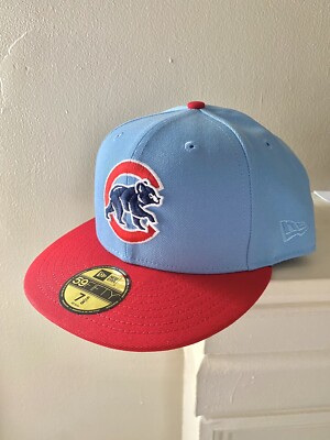 Chicago Cubs Throwback Colors Fitted - Size 7 5/8 | eBay