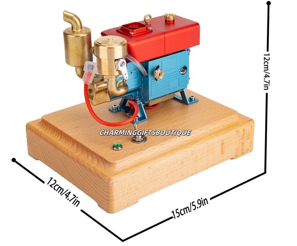 2.6cc Miniature Gas Engine Model Internal Combustion that Works for ...