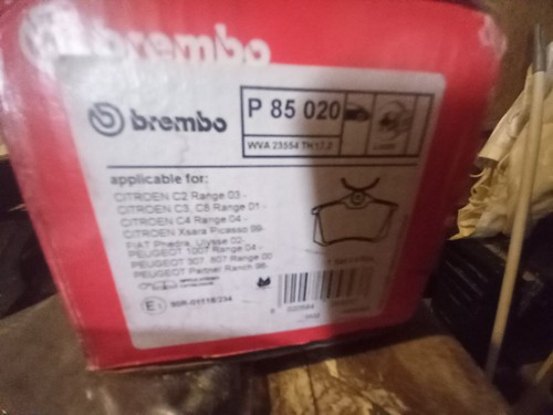 Rear Brake Pad Fits VW Audi Seat Skoda A4 A6 A1 A3 Polo Brembo P85020 ...