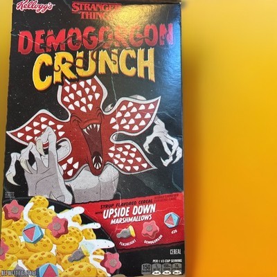 Kellogg’s Stranger Things Demogorgon Crunch Cereal 1 Box 12.1 oz | eBay