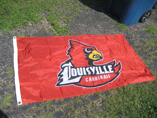 Louisville Cardinals Banner 3 by 5 Foot Awesome!!!! | eBay