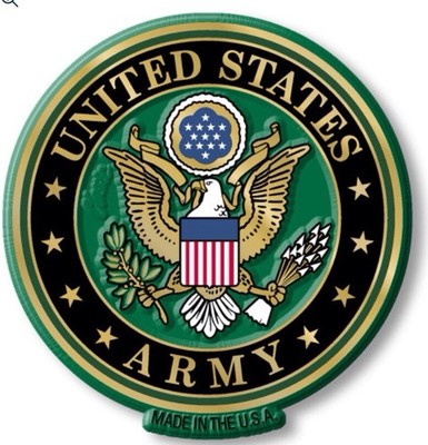 United States Army Rubber Magnet Measures.Great Gift For Veterans | eBay