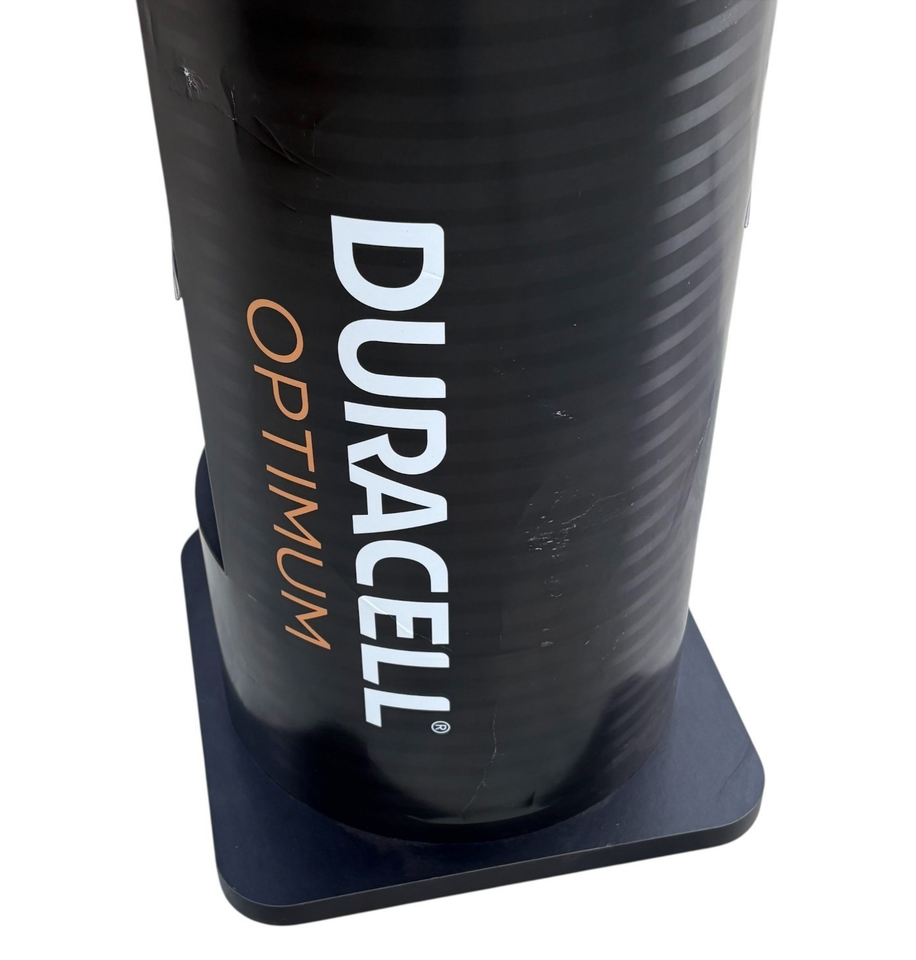 Duracell Optimum Giant Huge Battery Store Display Pop Art Promotional ...