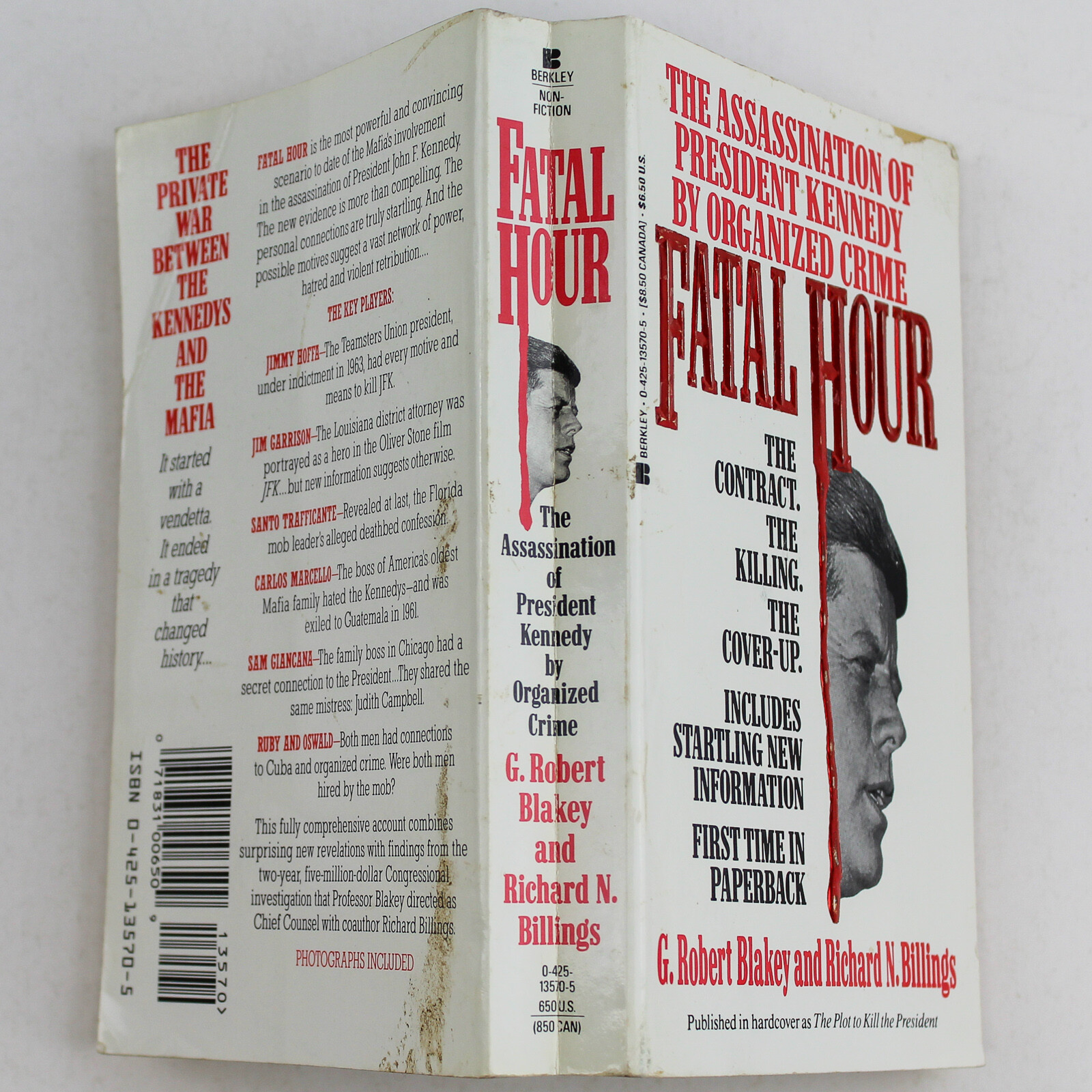 Fatal Hour : The Assassination of President Kennedy by Organized Crime ...