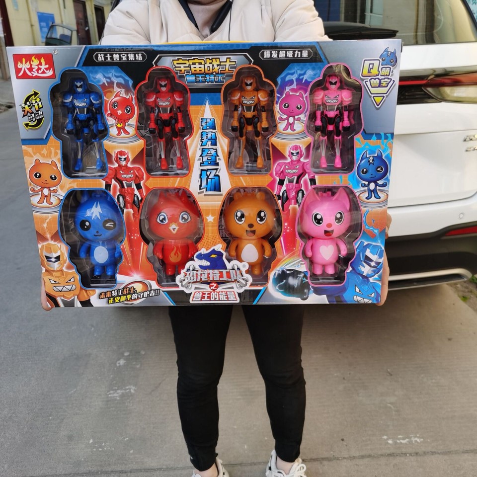 Kids Gift Miniforce Bolt Max Semi Lucy Action Figure Toy Transformation ...