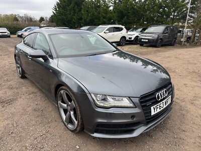 2013 AUDI A7 3.0 TDI QUATTRO BLACK EDITION AUTO NON RUNNER / SPARES OR ...