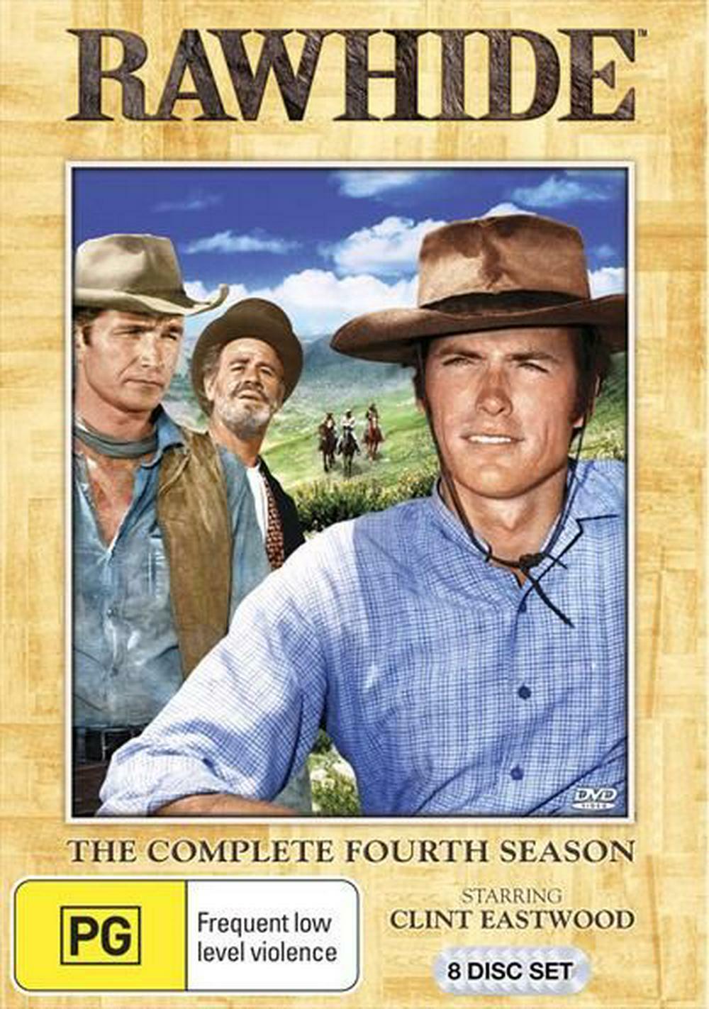 RAWHIDE - COMPLETE FOURTH SEASON [NON-USA FORMAT PAL REGION 4] (8DVD ...