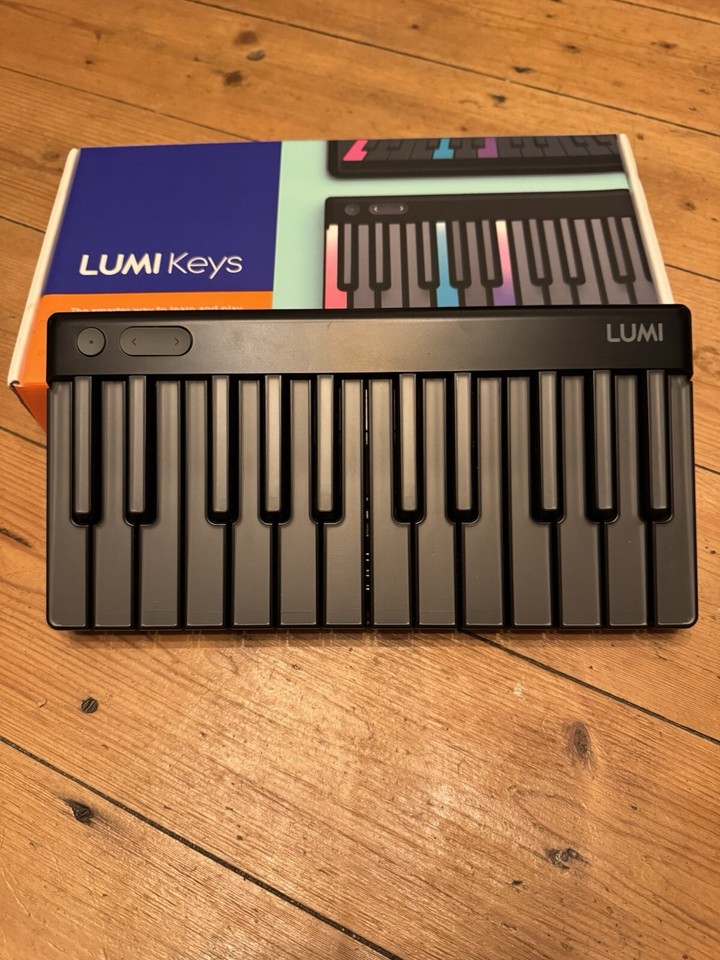 ROLI LUMI Keys Keyboard - Teach Yourself Piano with 24-Key Light-Guided ...