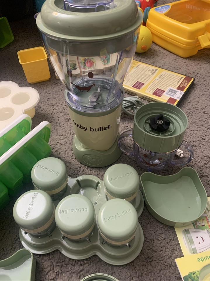Baby Bullet BBR2001 Food Blender Processor System - Green | eBay