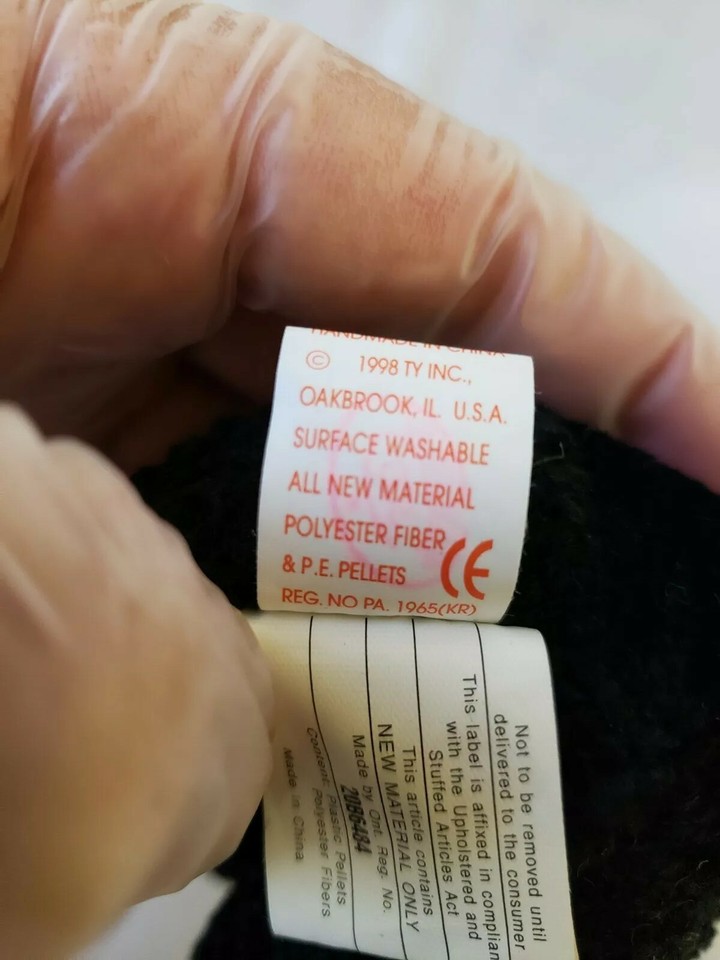 GiGi TY BEANIE BABY WITH MULTIPLE TAG ERRORS RETIRED 300 w/ UBER RARE ...