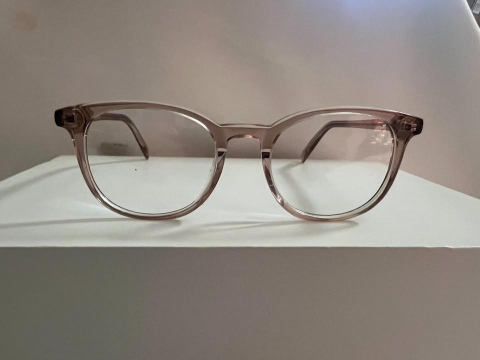 Warby Parker Eyeglasses Frame Durand Wide 668 Rose Water 50-20-145 | eBay