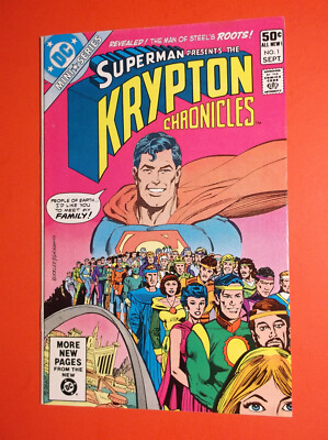KRYPTON CHRONICLES # 1 - VF 8.0 - 1981 SUPERGIRL APPEARANCE | eBay