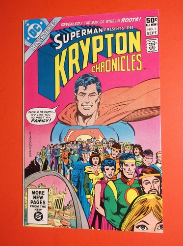 KRYPTON CHRONICLES # 1 - VF 8.0 - 1981 SUPERGIRL APPEARANCE | eBay
