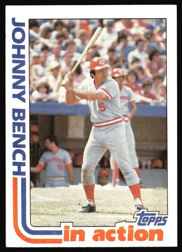 1982 Topps Johnny Bench #401 Cincinnati Reds | eBay