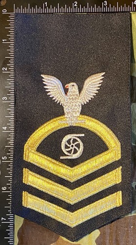 Navy Gold Rate Gas Turbine System Technician Chief Petty Officer rank ...
