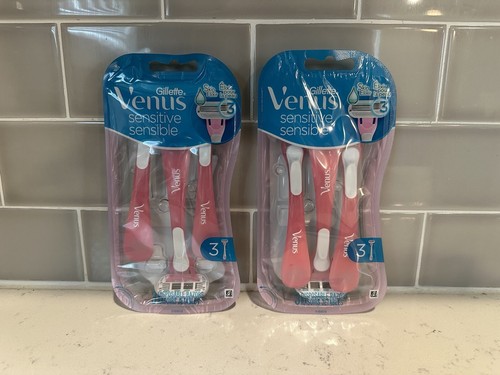 Venus Sensitive 3ct Disposable Razors Bundle of 2 | eBay