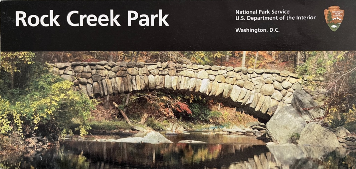 Vintage 2009 ROCK CREEK PARK - DC NATIONAL PARK SERVICE UNIGRID ...