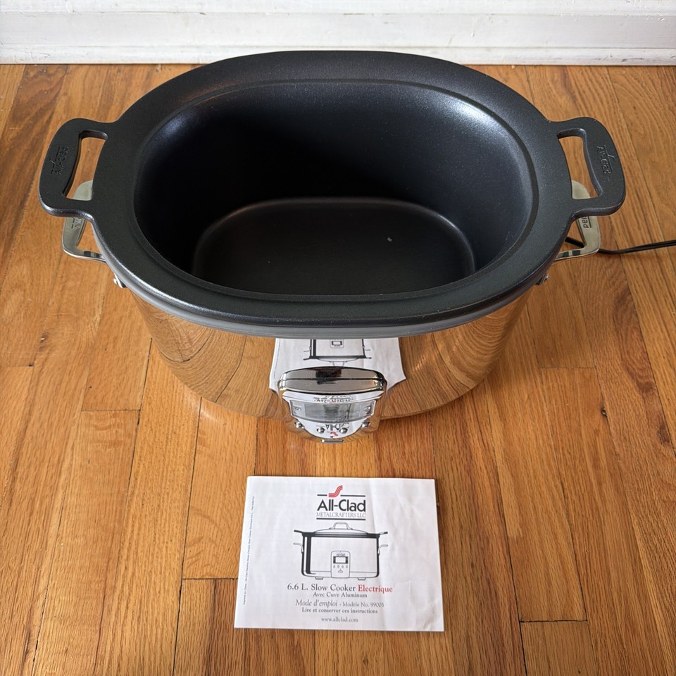 All Clad Slow Cooker Coated Aluminum Insert Replacement only for Serie ...