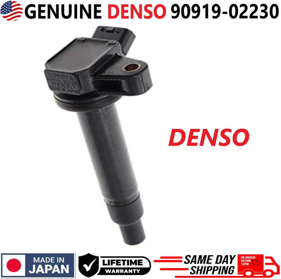 GENUINE DENSO Ignition Coils For 1998-2009 Toyota & Lexus 4.3L 4.7L ...