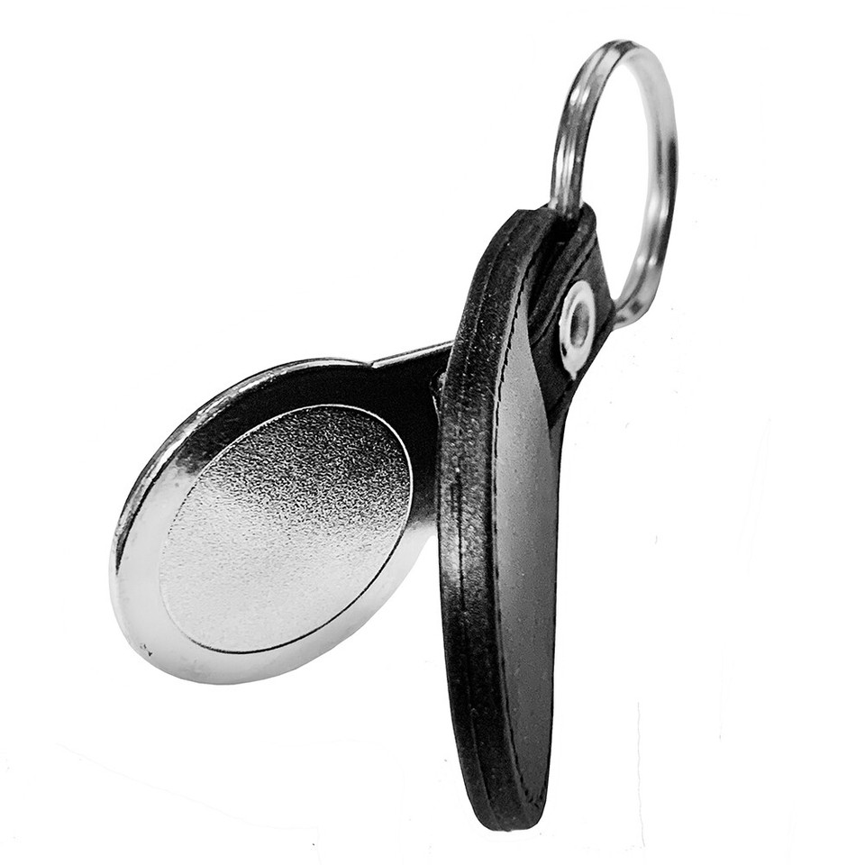 Caltex Motor Oil Red Statr Gasoline Car Truck Round Faux Leather Key ...