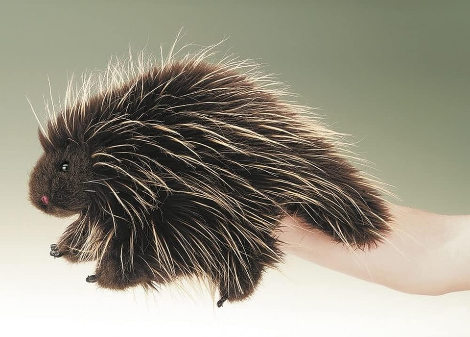 Folkmanis Porcupine Hand Puppet | eBay